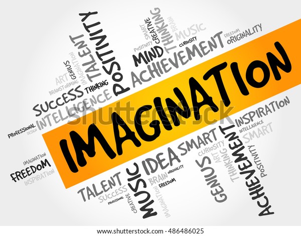 Imagination Word Cloud Business Concept Presentation Stock Vector ...