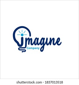 Imagine Logo Design Modern Simple Inspiration Stock Vector (Royalty ...