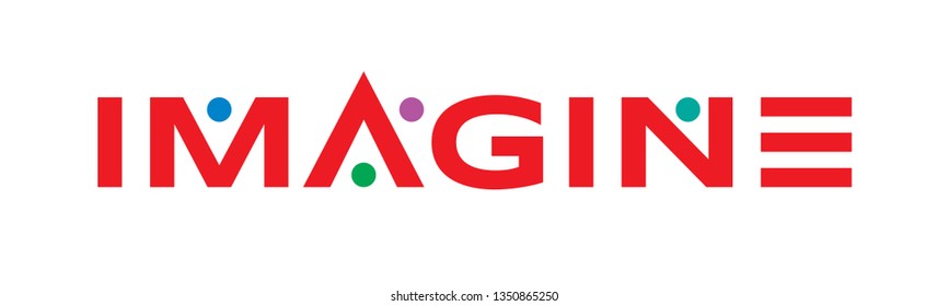 Imagine Word Logo Stock Vector (Royalty Free) 1350865250 | Shutterstock