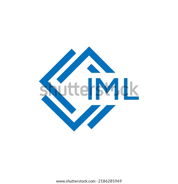 Iml Letter Logo Design On White Stock Vector (Royalty Free) 2186285969 ...