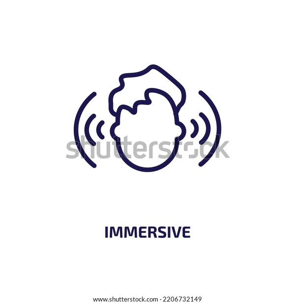 Immersive Icon Artificial Intellegence Future Technology Stock Vector ...