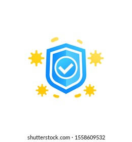 Immune System Immunology Vector Icon Stock Vector (Royalty Free ...