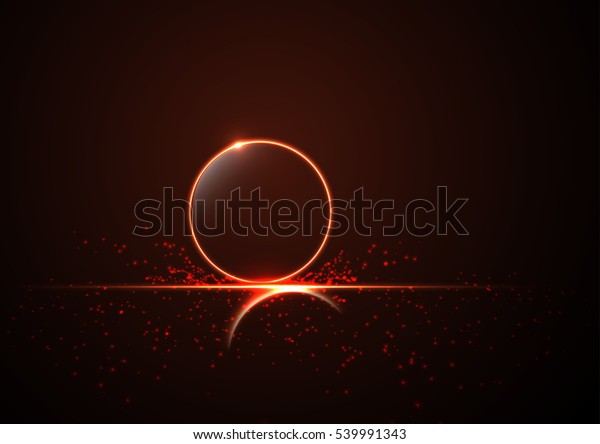 Impact Abstract Illustration Collision Impact Collapsing Stock Vector ...