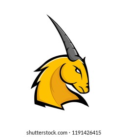 Impala Head Sport Logo: vector de stock (libre de regalías) 1191426415 ...