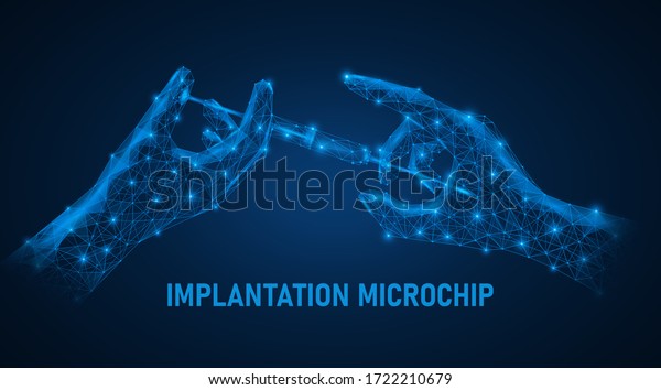Implantación de un microchip en el brazo de una persona. Implantación ...