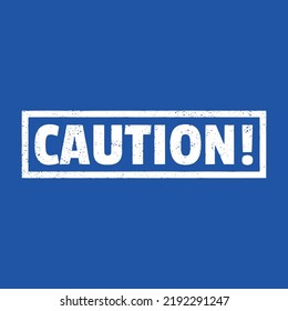 Important Stamp Caution Seal Beware Notice Stock Vector (Royalty Free ...