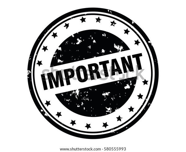 Important Stampsignseal Logo Design 스톡 벡터(로열티 프리) 580555993 | Shutterstock