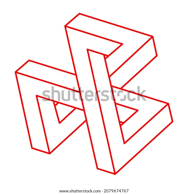 Impossible Shapes Logo Sacred Geometry Figures Stock Vector (Royalty ...