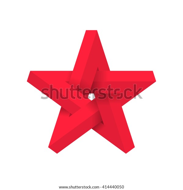Impossible Star Vector Illustrstion Stock Vector (Royalty Free ...