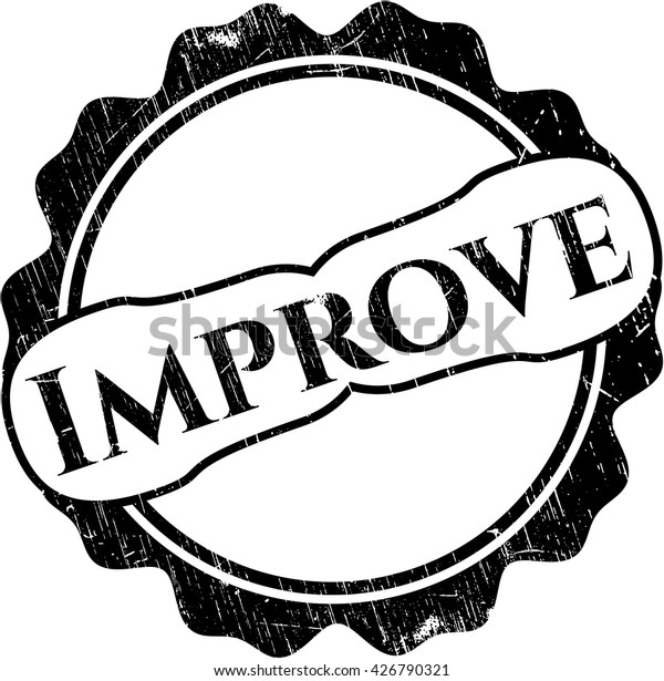 Improve Grunge Stamp Stock Vector (Royalty Free) 426790321 | Shutterstock