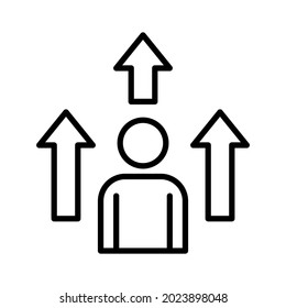 Improvement Line Icon Illustration Vector Graphic Stock Vector (Royalty ...