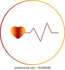 Impulse Icongradient Illustration Isolated Vector Sign Stock Vector ...