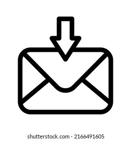 Inbox Icon Vector Symbol Design Illustration Stock Vector (Royalty Free ...