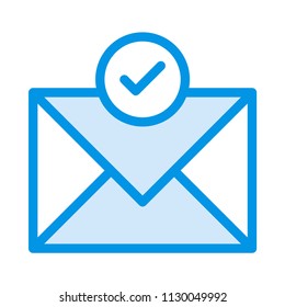 Inbox Mail Check Stock Vector (Royalty Free) 1130049992 | Shutterstock