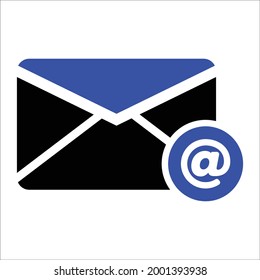 Inbox Mail Icon Email Logo Envelope Stock Vector (Royalty Free ...