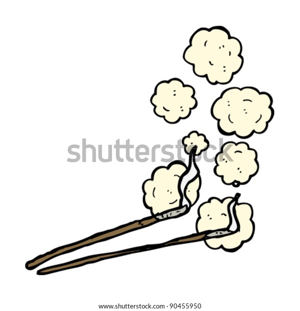 Incense Sticks Cartoon Stock Vector (Royalty Free) 90455950
