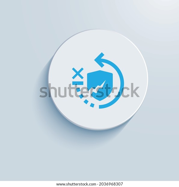 Incident Breach Management Icon Vector Design Stock Vector (Royalty ...