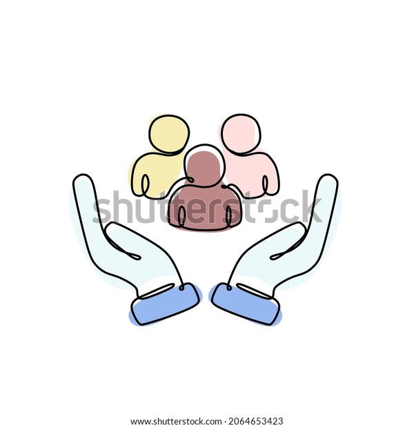 Inclusion Diversity Concept Inclusive Workplace Icon Stock Vector ...