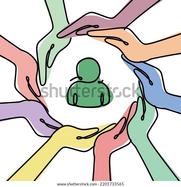 Inclusion Diversity Concept Inclusive Workplace Employee Stock Vector ...