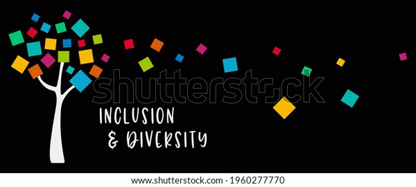 Inclusion Diversity Infographic Tree Vector Set Stock Vector (Royalty ...