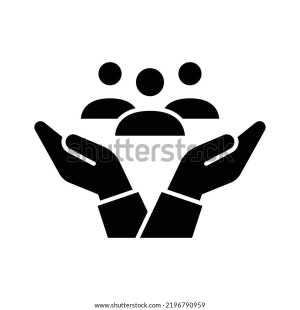 Inclusion Social Equity Icon Simple Solid Stock Vector (Royalty Free ...