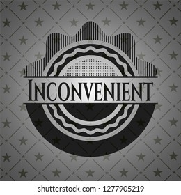 Inconvenient Black Emblem Stock Vector (Royalty Free) 1277905219 ...