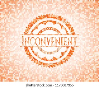 Inconvenient Orange Tile Background Illustration Square Stock Vector ...