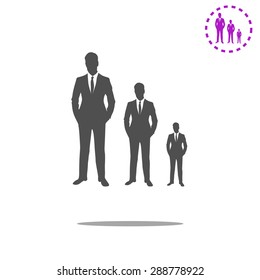Increase Businessman Symbol Stock Vector (Royalty Free) 288778922 ...