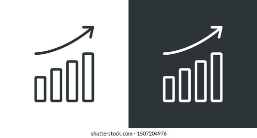 Color Graph Chart Icons Set Illustration Stock Illustration 423108547 ...