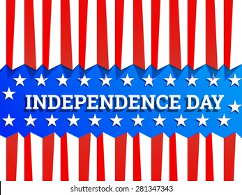 Independent Day Background Stock Vector (Royalty Free) 281347343 ...
