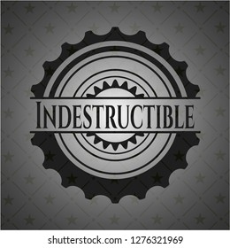 Indestructible Black Badge Stock Vector (Royalty Free) 1276321969 ...