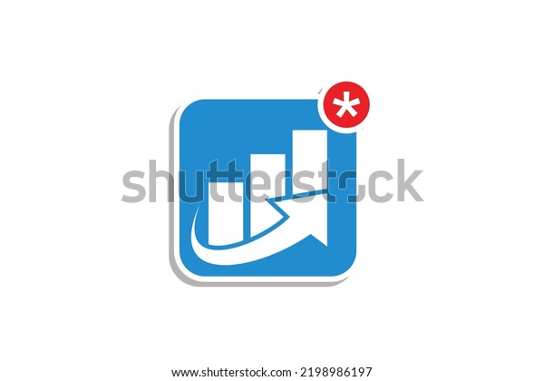 Index Arrows Logo Design Graphic Statisticc Stock Vector (Royalty Free ...