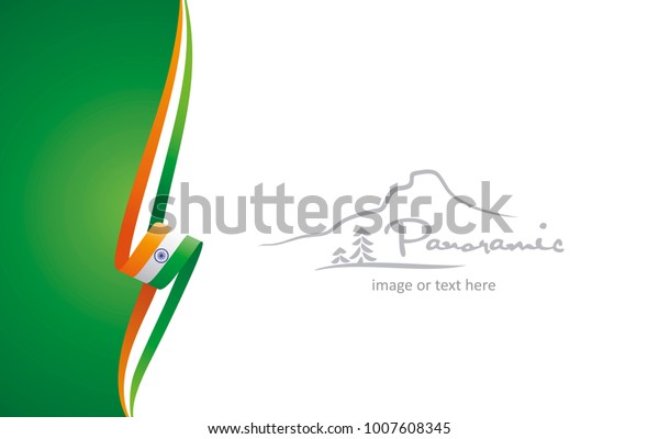 India Abstract Brochure Cover Poster Background Stock Vector (Royalty ...