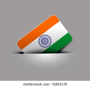 2,345 India flag sticker Images, Stock Photos & Vectors | Shutterstock