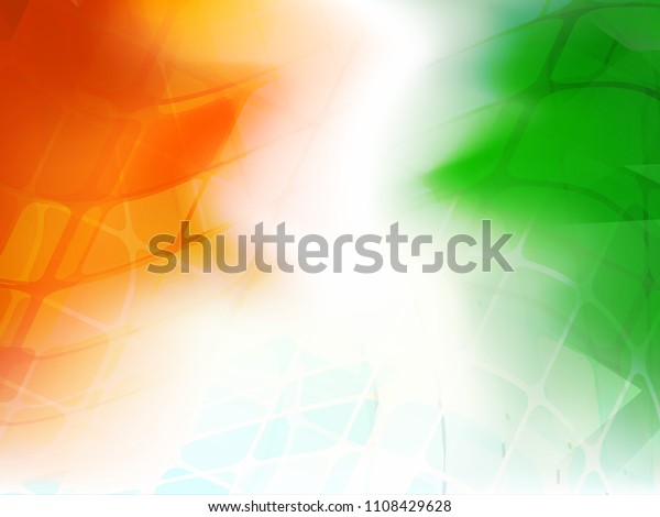 India Independence Day Abstract Creative Background Stock Vector ...