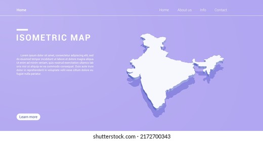 412 India isometric map Images, Stock Photos & Vectors | Shutterstock