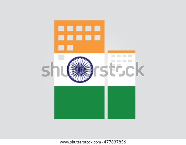 India Office Building Stock Vector (Royalty Free) 477837856 | Shutterstock