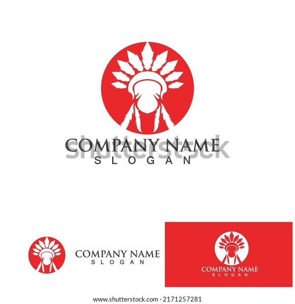 Indian Apache Chief Mascot Logo: เวกเตอร์สต็อก (ปลอดค่าลิขสิทธิ์ ...