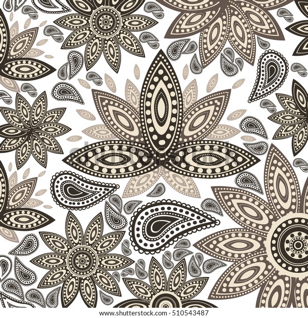 Indian Art Background Stock Vector (Royalty Free) 510543487 | Shutterstock