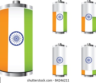 Indian Battery Stock Vector (Royalty Free) 84246211 | Shutterstock