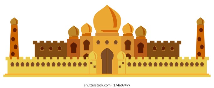 1,788 Indian castle Stock Vectors, Images & Vector Art | Shutterstock