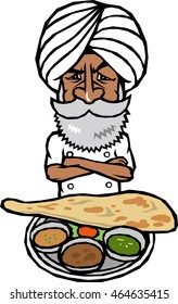 2,196 Indian chef Stock Vectors, Images & Vector Art | Shutterstock