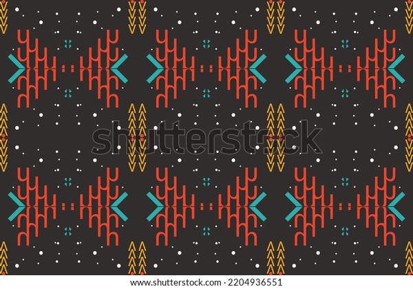 Indian Ethnic Pattern Traditional Pattern Design Stock Vector (Royalty ...