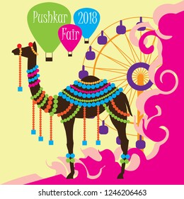 Indian Fair Celebration Stock Vector (Royalty Free) 1246206463 ...
