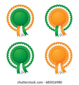 Indian Flag Label Design Art Indian Stock Vector (Royalty Free ...