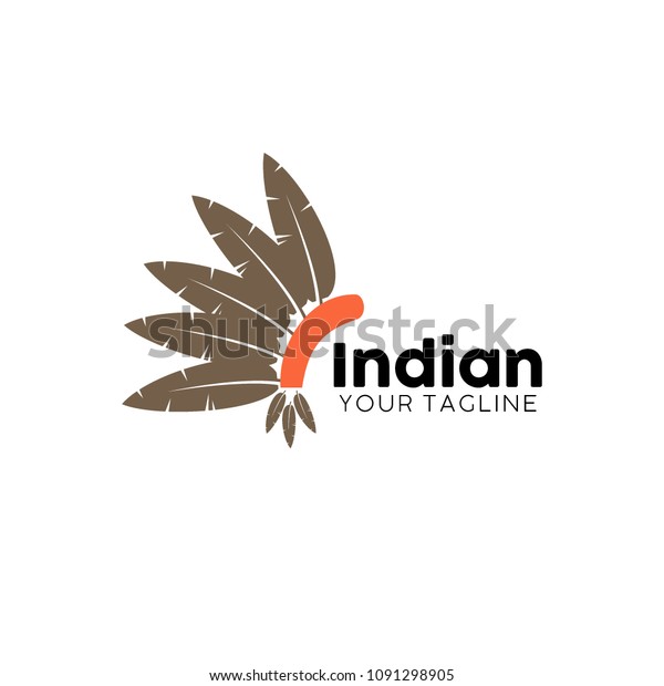Indian Logo Design Stock Vector (Royalty Free) 1091298905 | Shutterstock