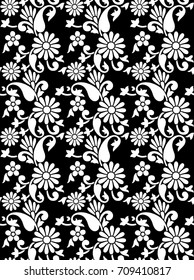 Indian Motif Vector Stock Vector (Royalty Free) 709410817 | Shutterstock