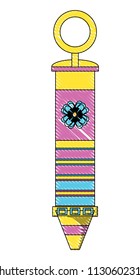 Indian Pichkari Design Stock Vector (Royalty Free) 1130602310 ...