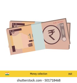 Indian Rupee Banknote Stock Vector (Royalty Free) 501718468 | Shutterstock