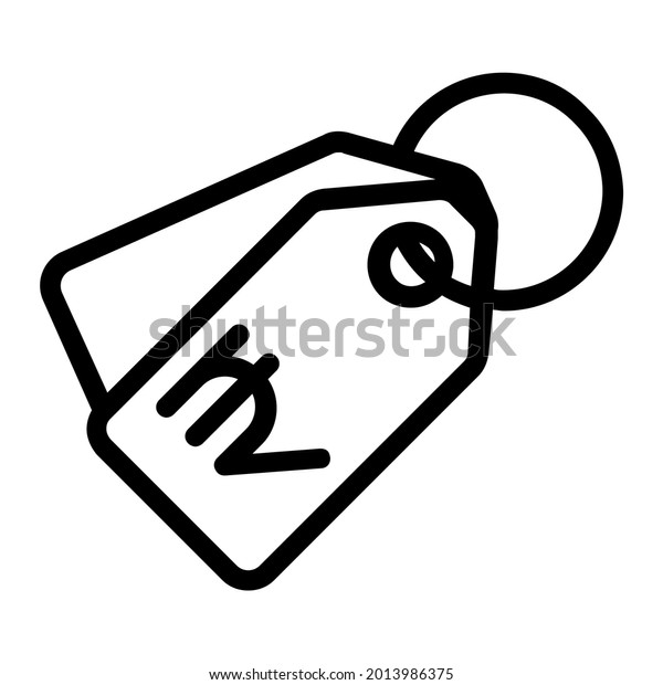 Indian Rupee Discount Tag Icon Stock Vector (Royalty Free) 2013986375 ...